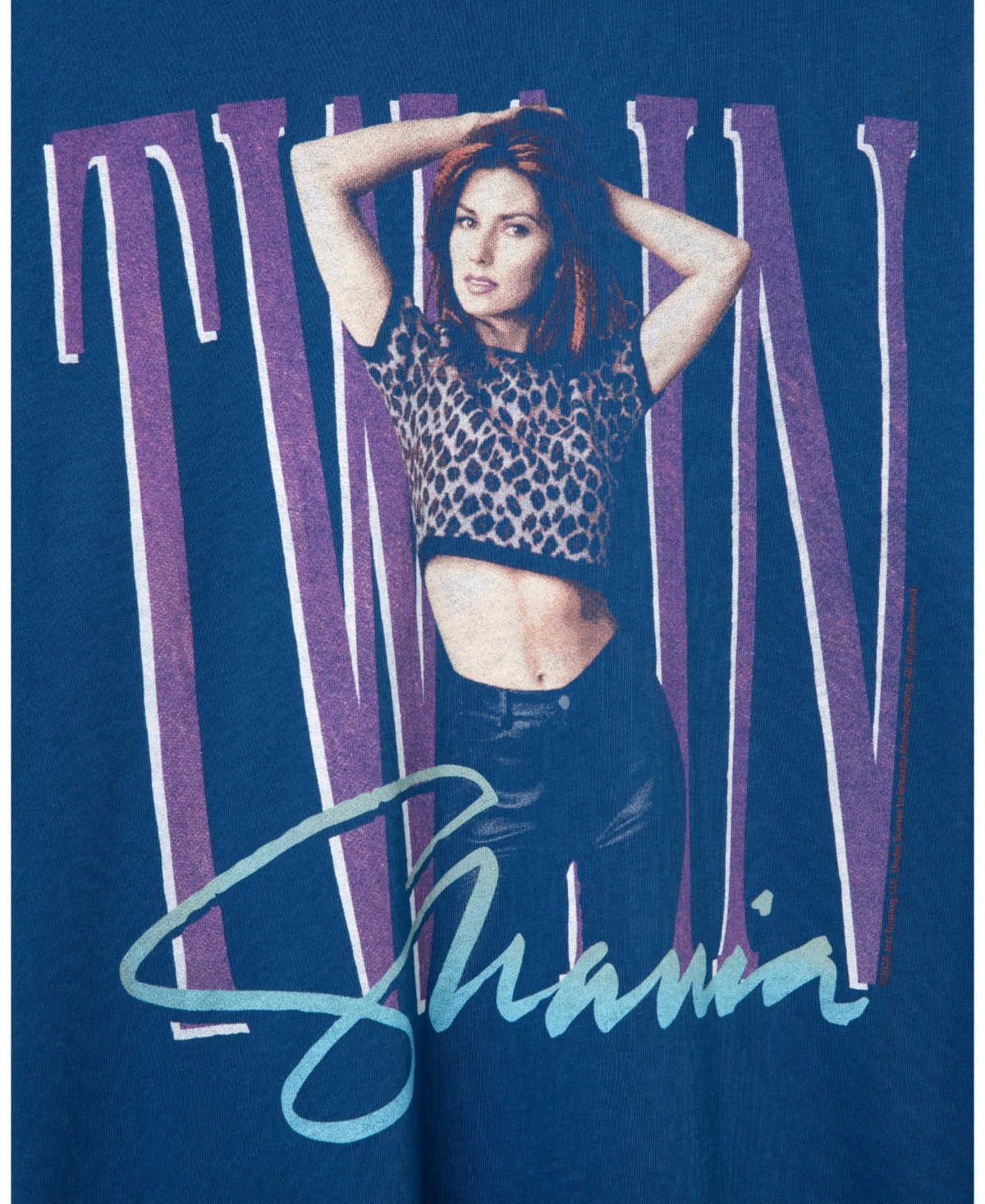 JUNK FOOD CLOTHING unisex shania twain vintage tee